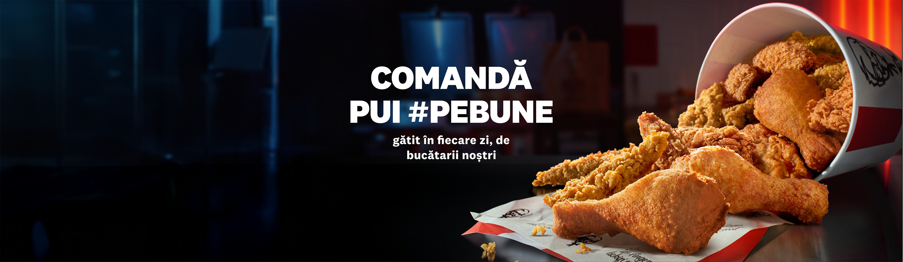 Comenzi online & livrare KFC